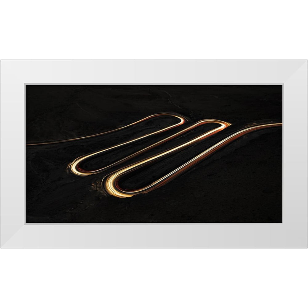 Jonas, Nadav 24x15 White Modern Wood Framed Museum Art Print Titled - A ...