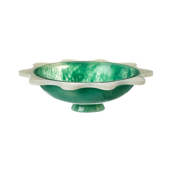 Jonathan Adler Como Ripple Bowl, Blue - Walmart.com