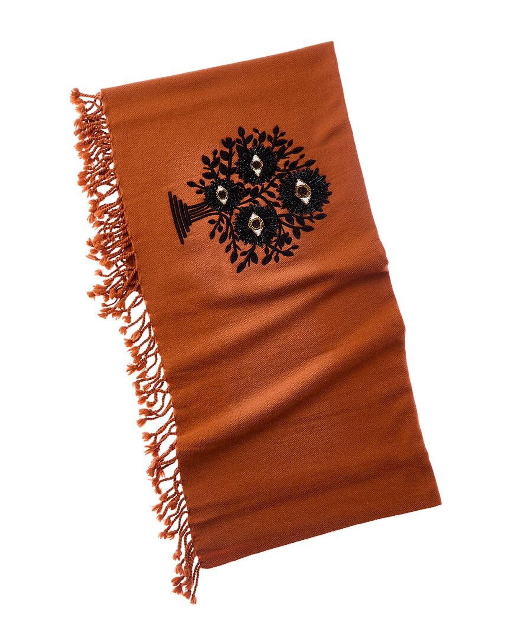 Jonathan Adler Tree of Eyes Embellished Throw, Orange - Walmart.com