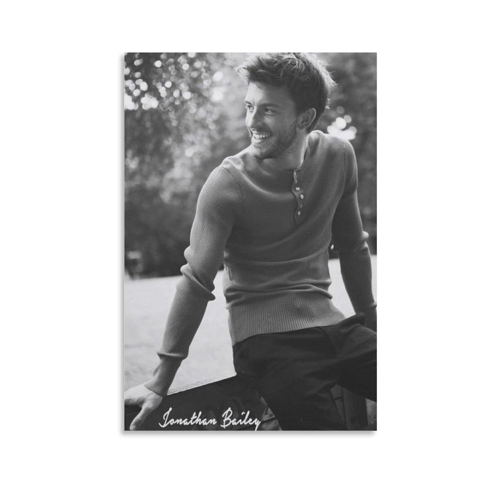 Jonathan Bailey Actor Posters Posters Art Print Wall Photo Paint Poster ...