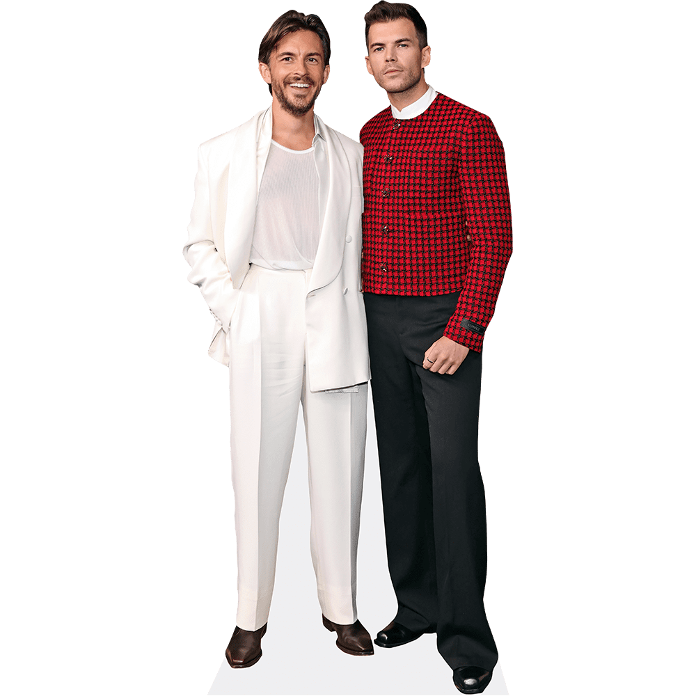 Jonathan Bailey And Luke Newton (Duo 1) Mini Celebrity Cutout - Walmart.com
