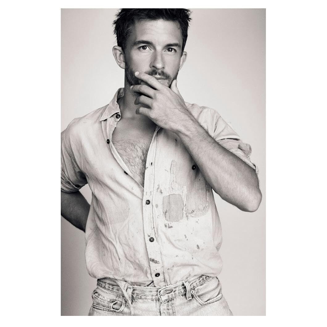 Jonathan Bailey Black and White Photo (11) Print Hollywood Celebrity ...
