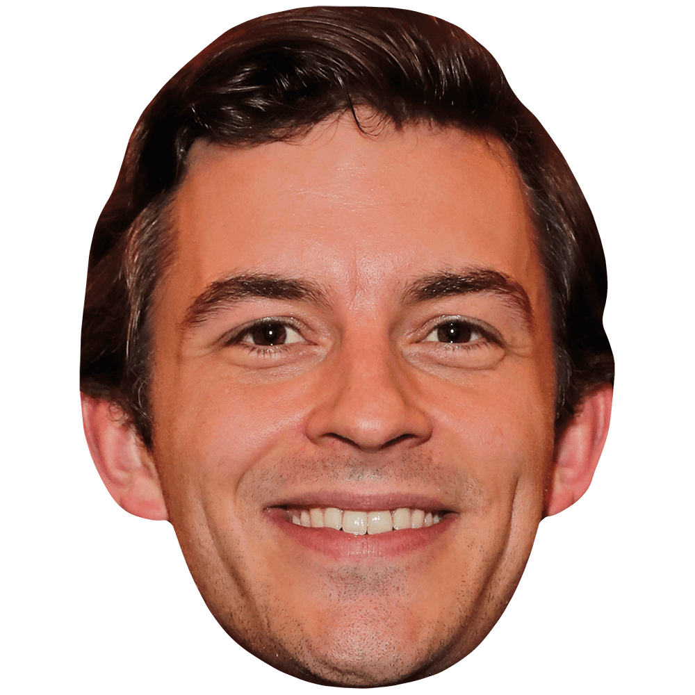 Jonathan Bailey (Smile) Flat Cardboard Face - Walmart.com