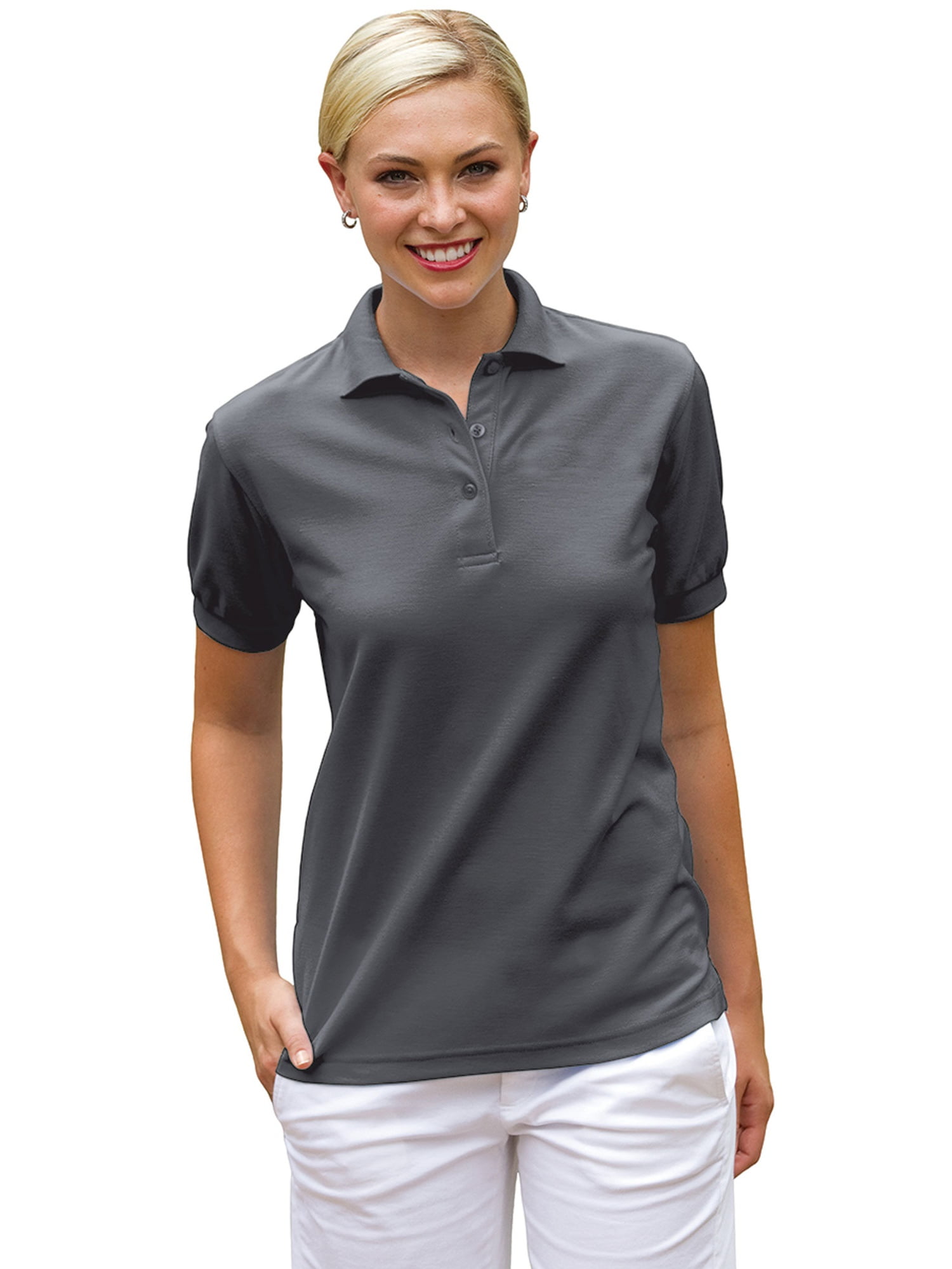 Jonathan Corey Women's Performance Blend Polo Shirt - Walmart.com