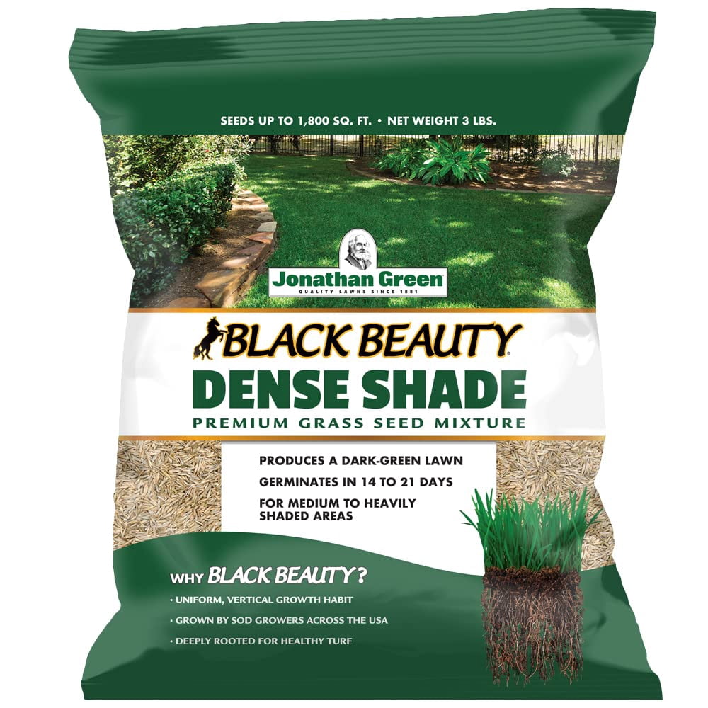 Jonathan Green (10600) Black Beauty Dense ZLK1 Shade Grass Seed - Cool ...