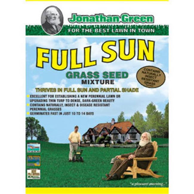 Jonathan Green 10880 7 lbs. Full Sun Grass Seed Mixture - Walmart.com