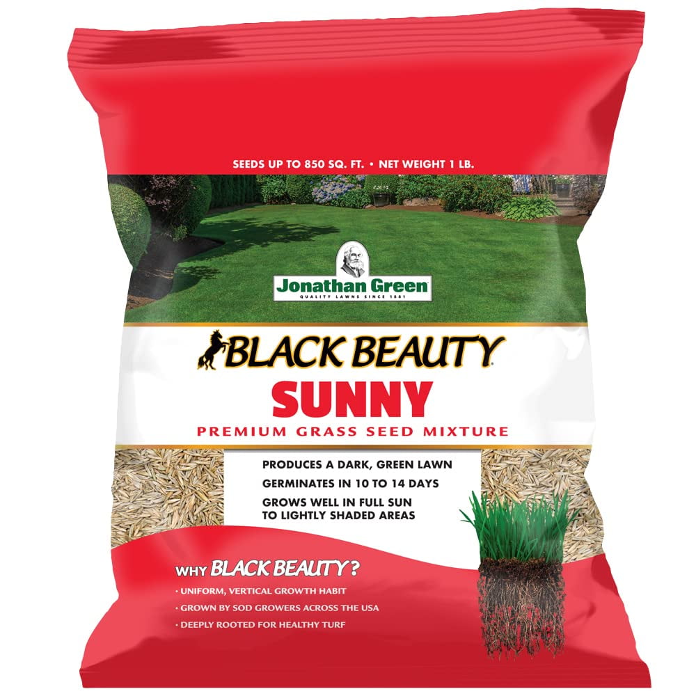 Jonathan Green (10895)UMRT Black Beauty Sunny Grass Seed - Cool Season ...