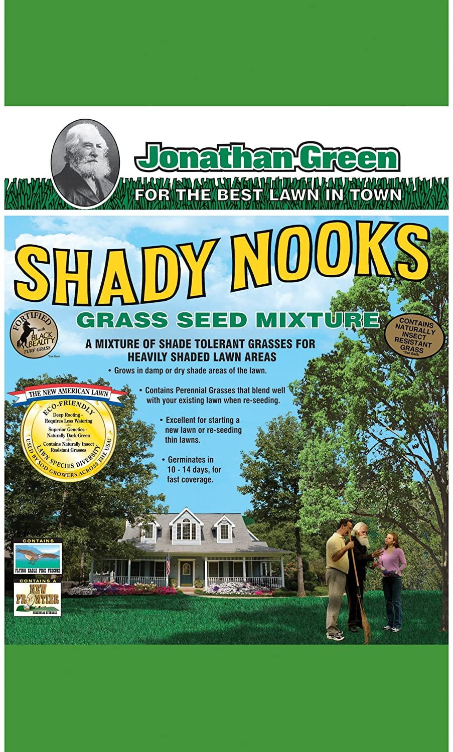 Jonathan Green 11957 Shady Nooks Grass Seed Mix, 3 Pounds - Walmart.com