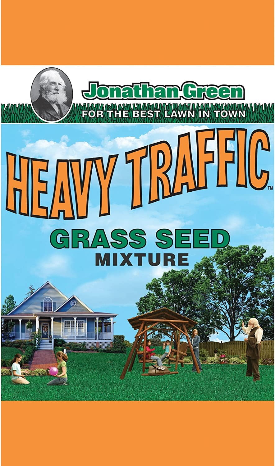 Jonathan Green 7# Heavy Traffic Fescue Grass Seed Mix - Walmart.com
