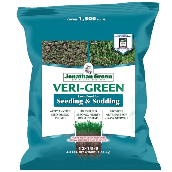 Jonathan Green 7016400 VERI-GREEN Lawn Starter Food, High Nitrogen Seed ...