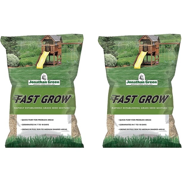 Jonathan Green Fast Grow Grass Seed, 7-Pound 2 Pack - Walmart Business ...