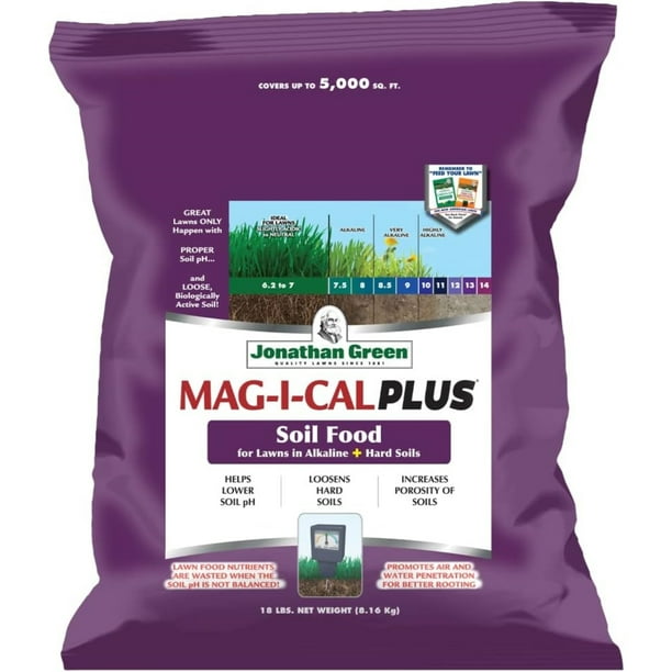 Jonathan Green MAG-I-CAL Plus Gardening Fertilizer for Yards, Alkaline ...