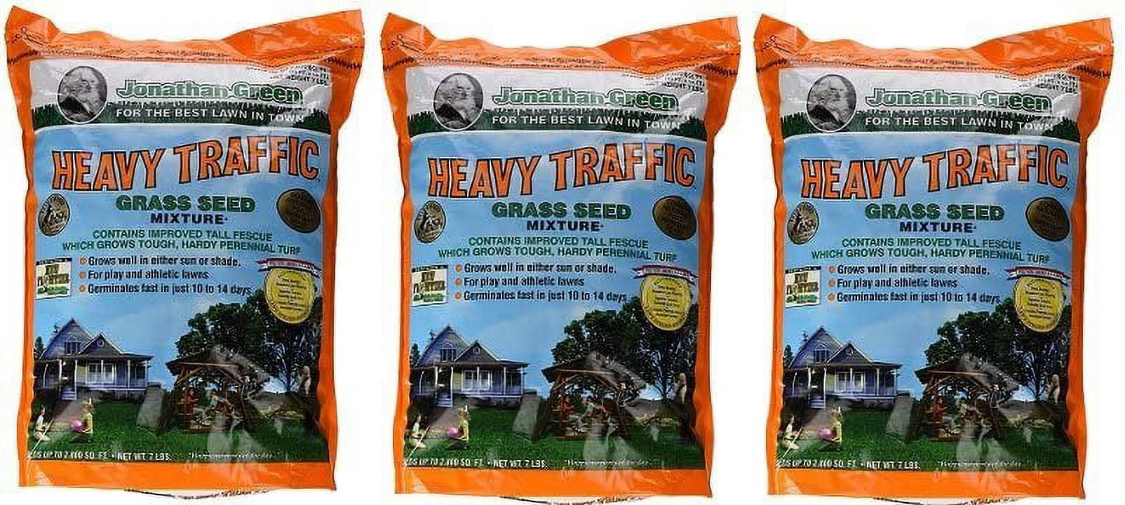 Jonathan Green & Sons, 7lb HVY Traffic Seed 3-Pack - Walmart Business ...
