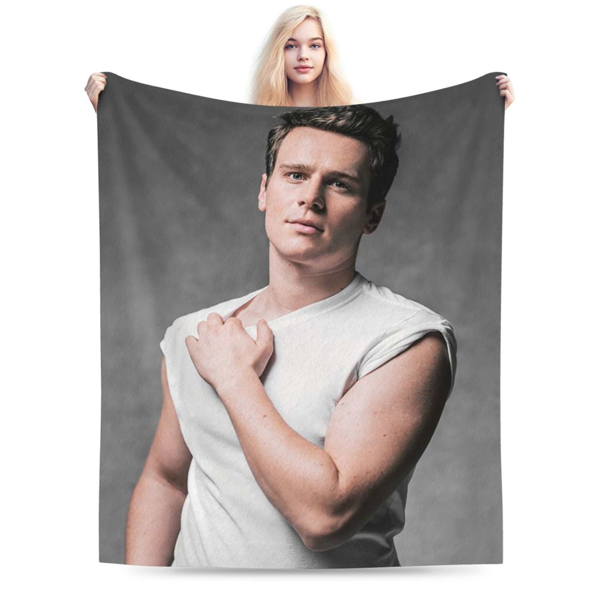 Jonathan Groff Blanket Throw Bedding Room Decor Flannel Blankets for ...