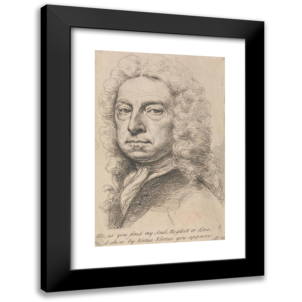 Jonathan Richardson the Elder 11x14 Black Modern Framed Museum Art ...