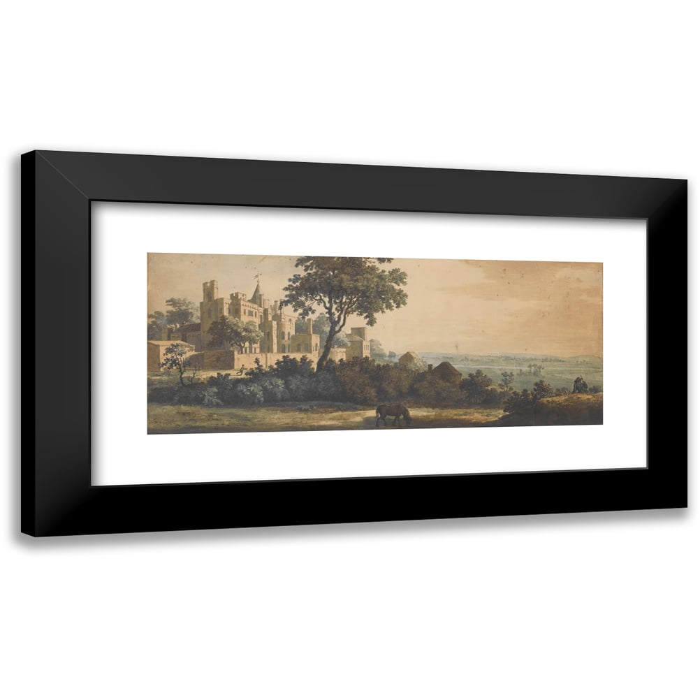 Jonathan Skelton 14x8 Black Modern Framed Museum Art Print Titled ...