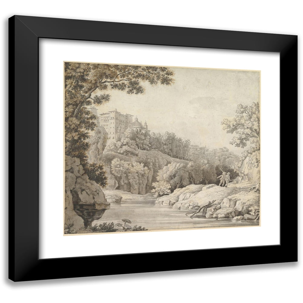 Jonathan Skelton 22x20 Black Modern Framed Museum Art Print Titled ...