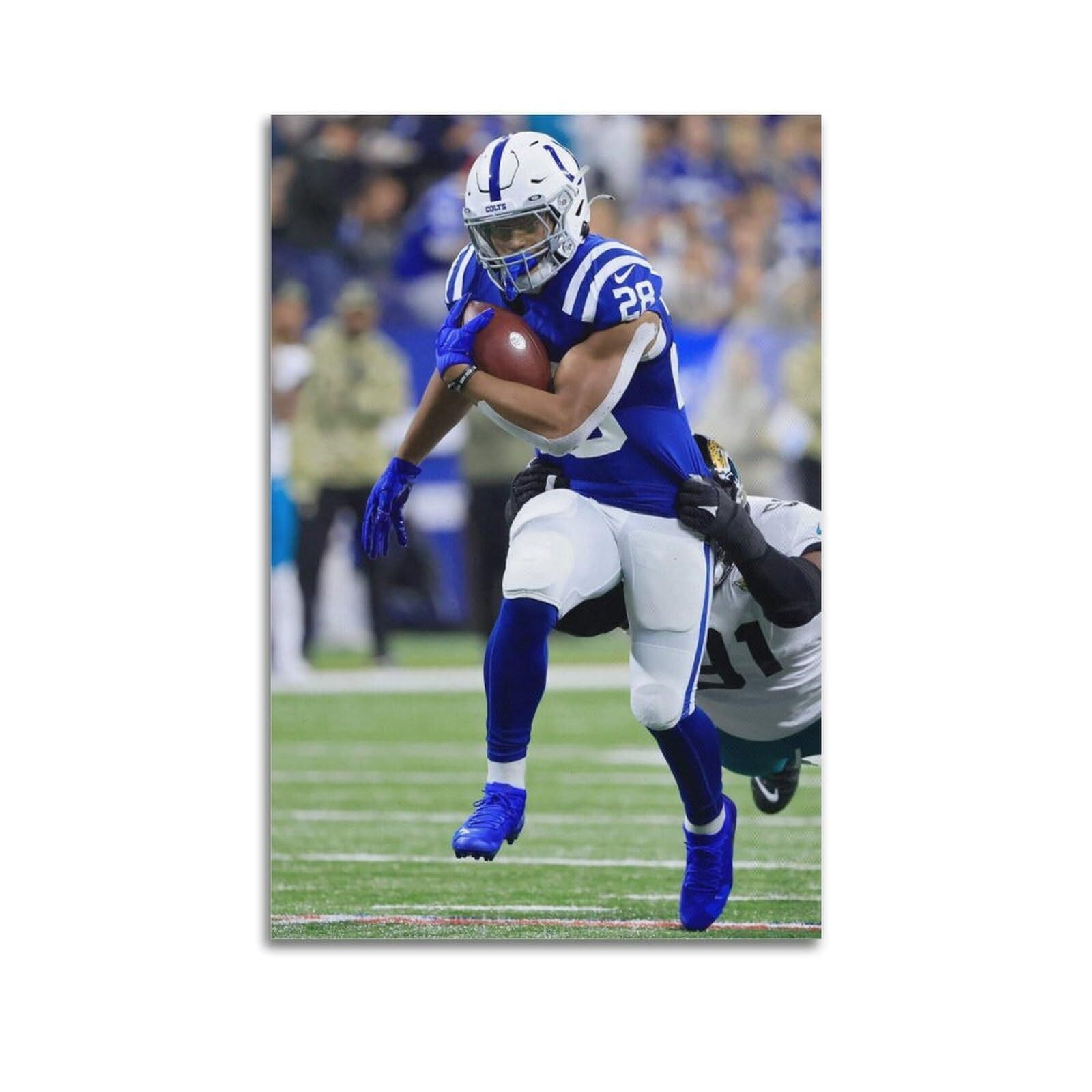 Jonathan Taylor American Football Sports Poster Poster Album Cover ...