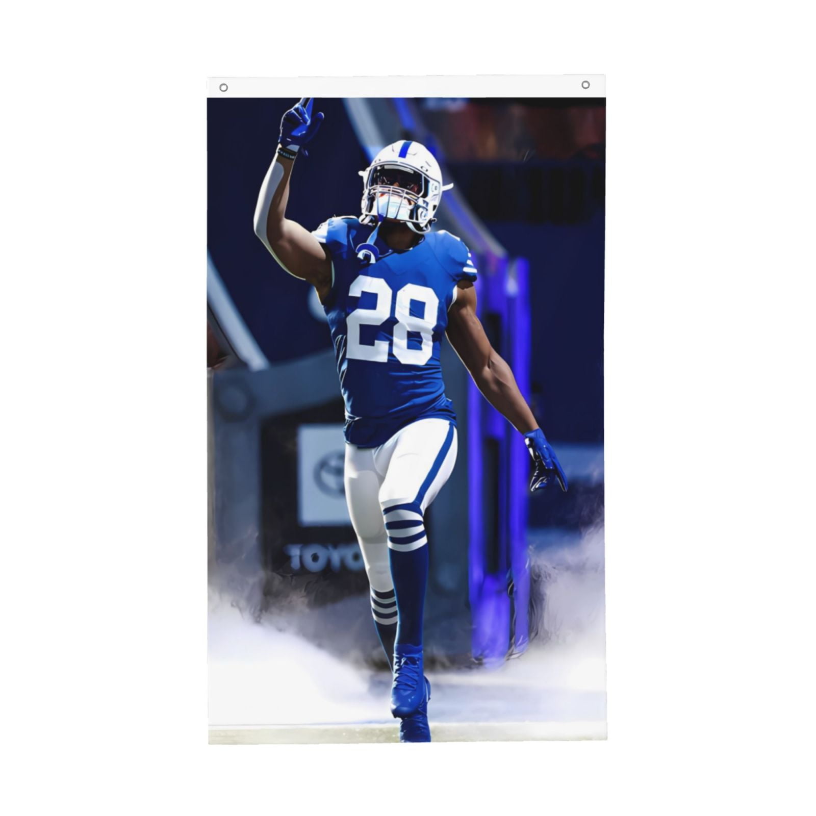 Jonathan Taylor Player Flags American Football Double-Sided Cheering ...