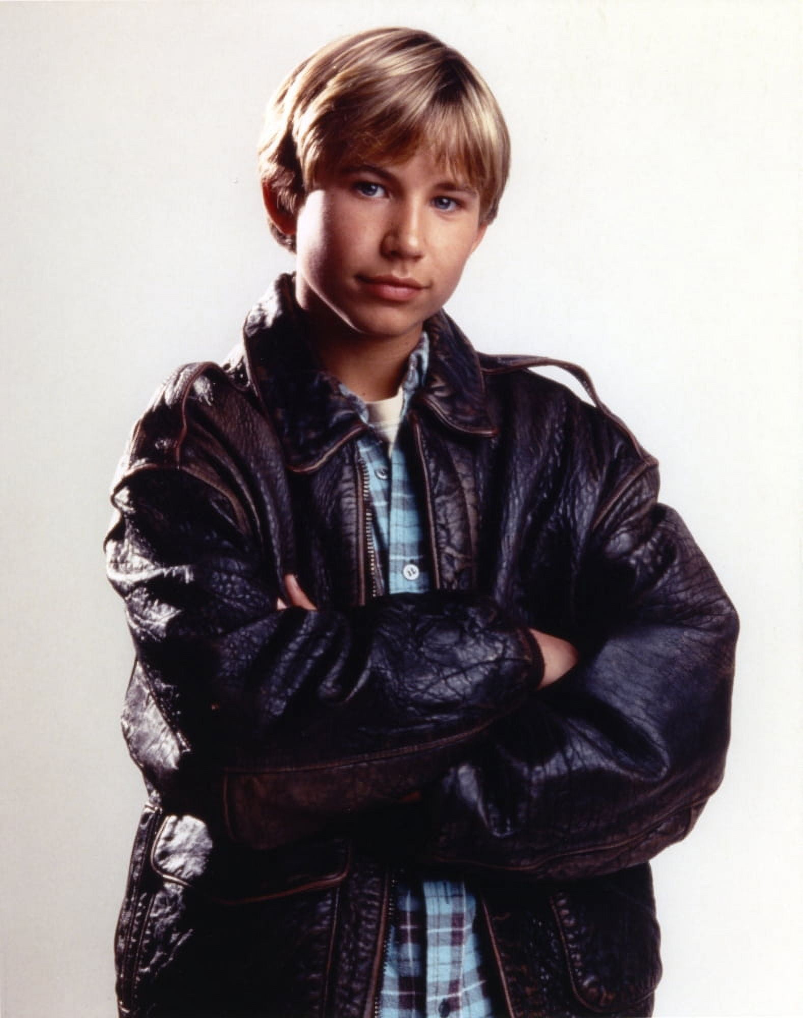 Jonathan Thomas Posed in Black Leather Jacket Photo Print (8 x 10 ...