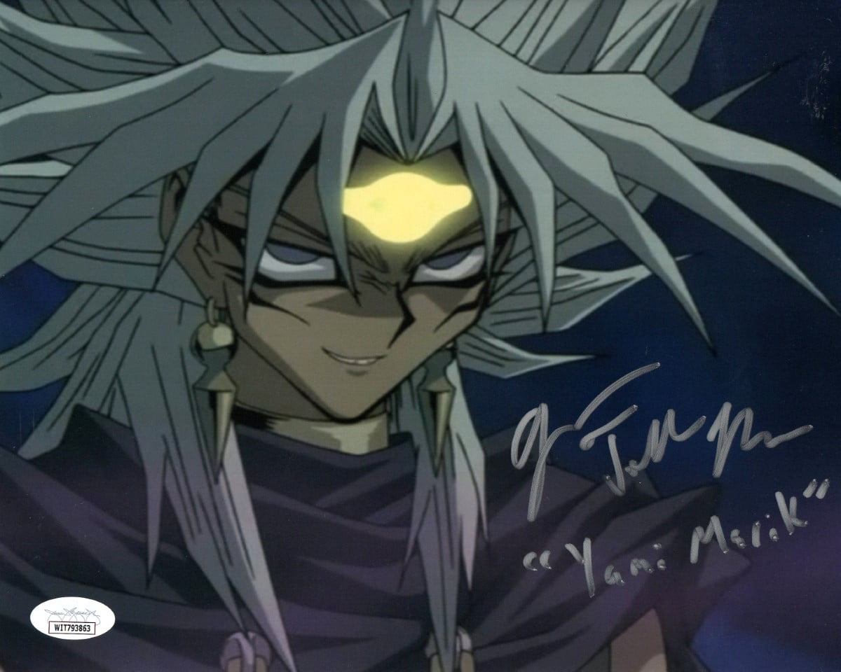 Jonathan Todd Ross Signed Autographed 8X10 Photo Yu-Gi-Oh! "Yami Marik ...