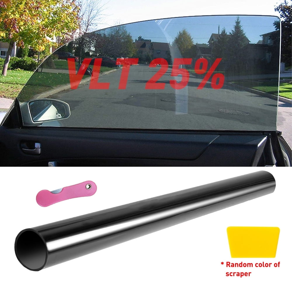 Jonce Car Window Tint Film Automotive Window Shades, Black, 20" x 10 ...