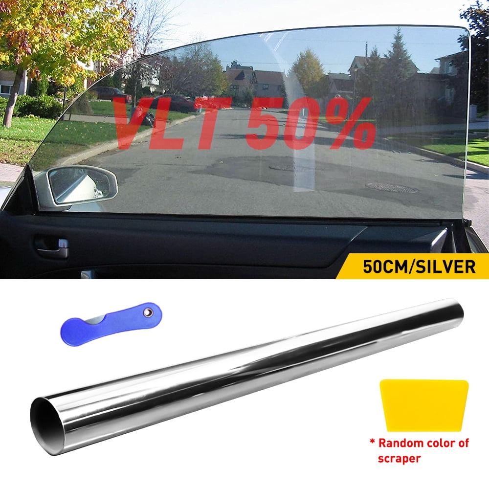 Jonce Car Window Tint Film 50% VLT Uncut Windshield Sun Shade Roll for Car Window Tint Window ...
