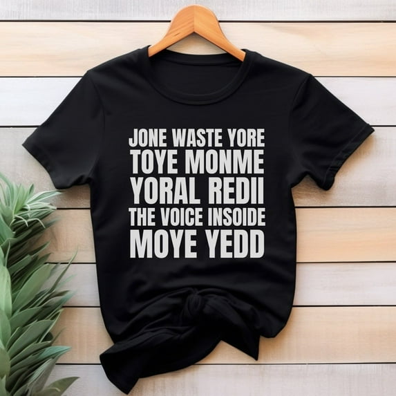 Jone Waste Yore Toye Monme Yorall Rediii Bold Text Typography Graphic ...