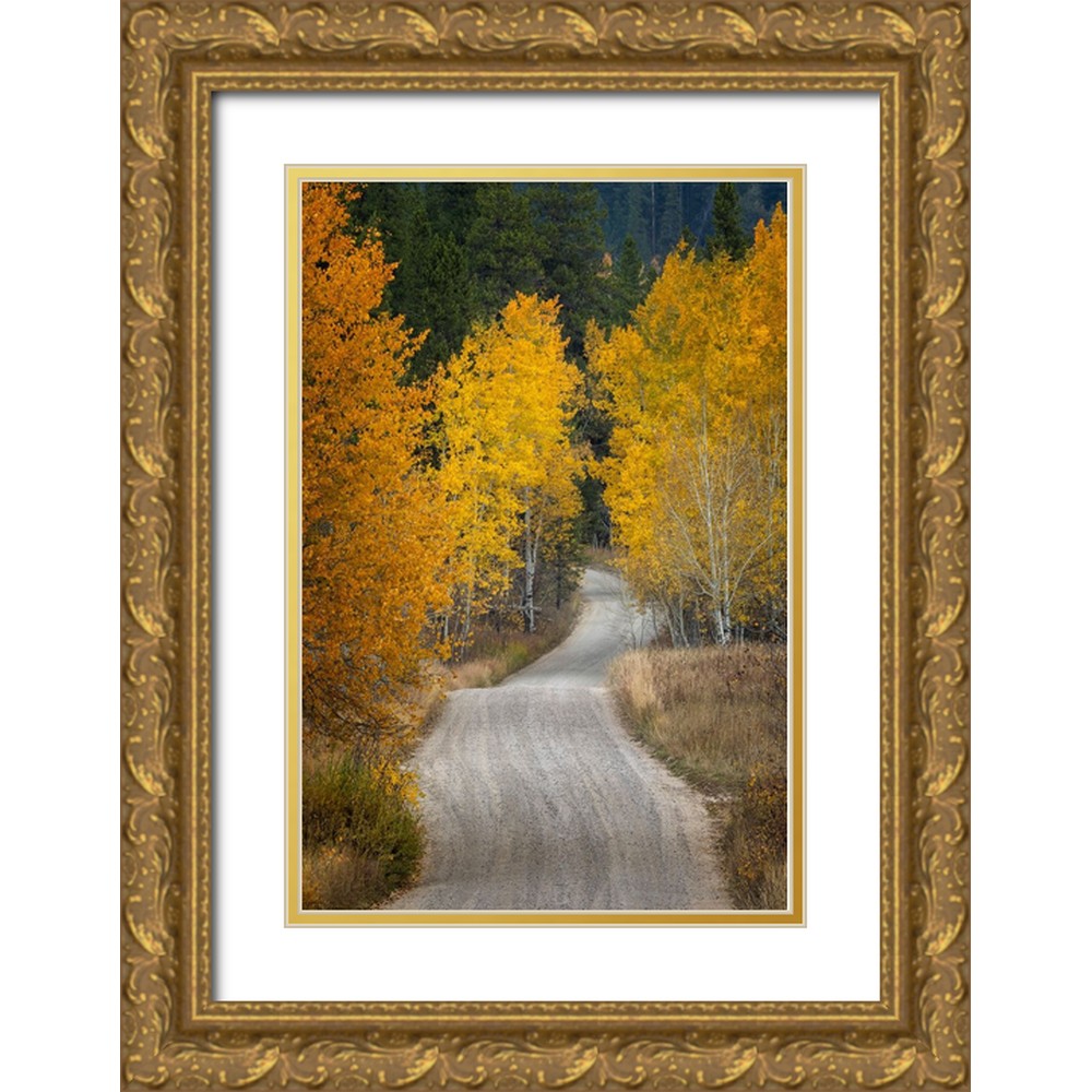Jones, Adam 11x14 Gold Ornate Wood Framed with Double Matting Museum ...