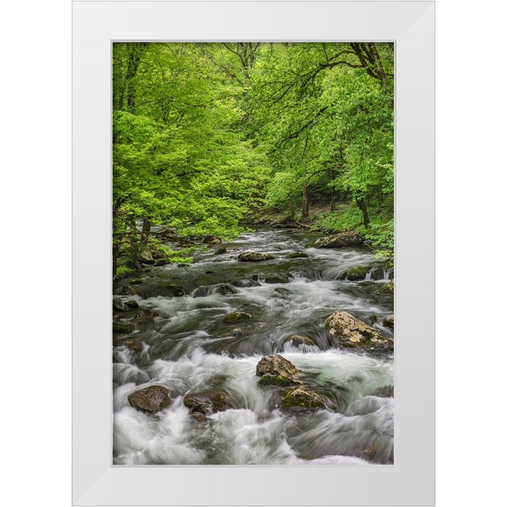 Jones, Adam 13x18 White Modern Wood Framed Museum Art Print Titled ...