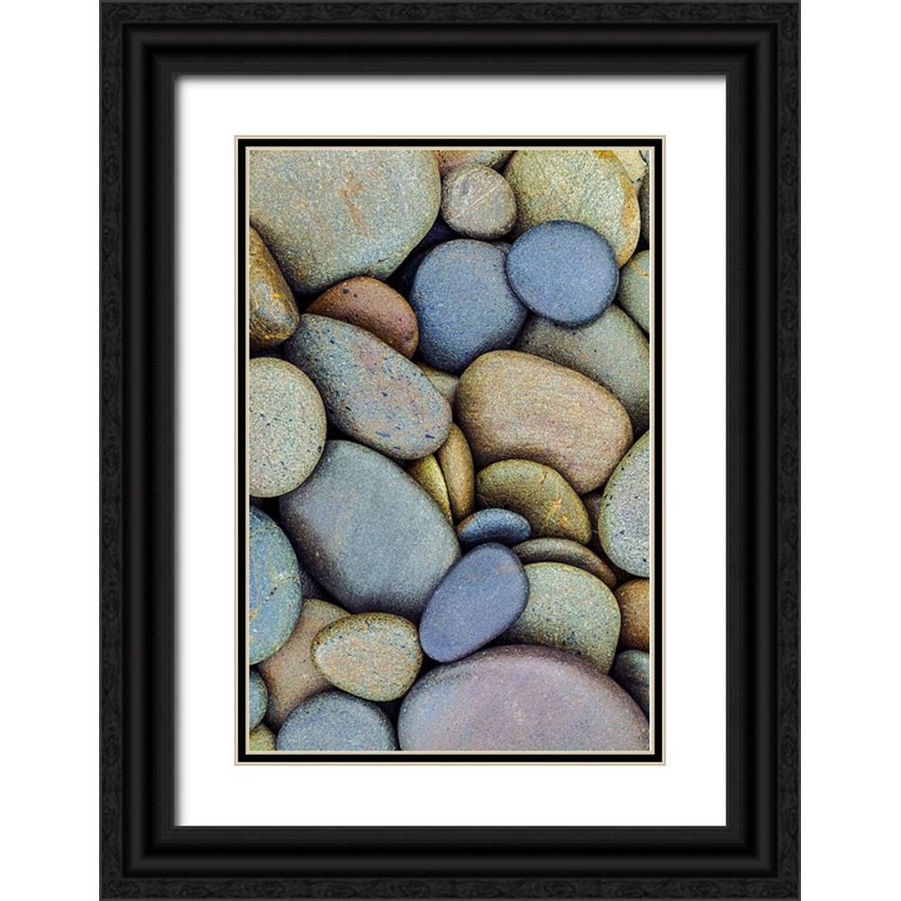Jones, Adam 17x24 Black Ornate Wood Framed with Double Matting Museum ...