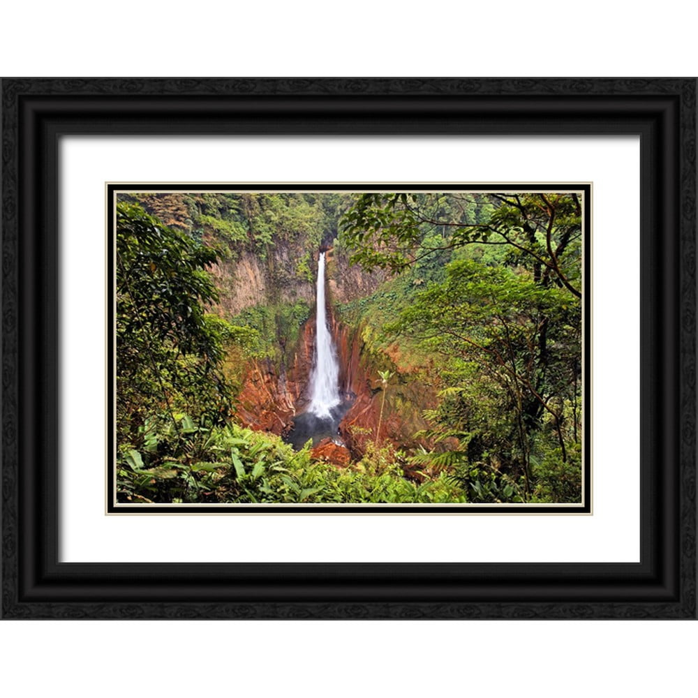 Jones, Adam 18x13 Black Ornate Wood Framed with Double Matting Museum ...