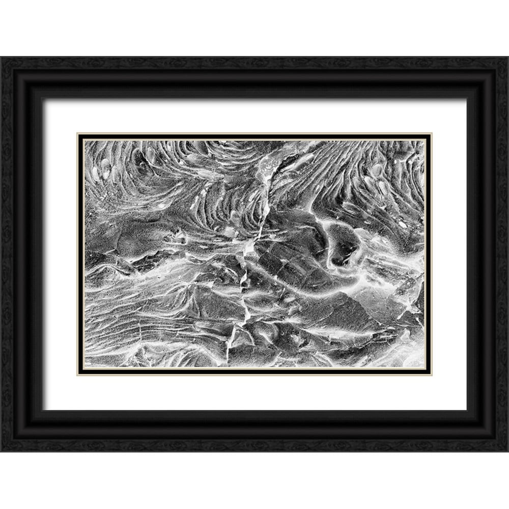 Jones, Adam 18x13 Black Ornate Wood Framed with Double Matting Museum ...