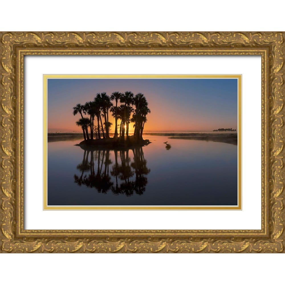 Jones, Adam 18x13 Gold Ornate Wood Framed with Double Matting Museum ...