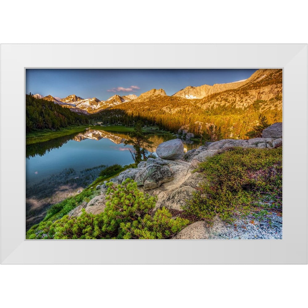 Jones, Adam 18x13 White Modern Wood Framed Museum Art Print Titled ...