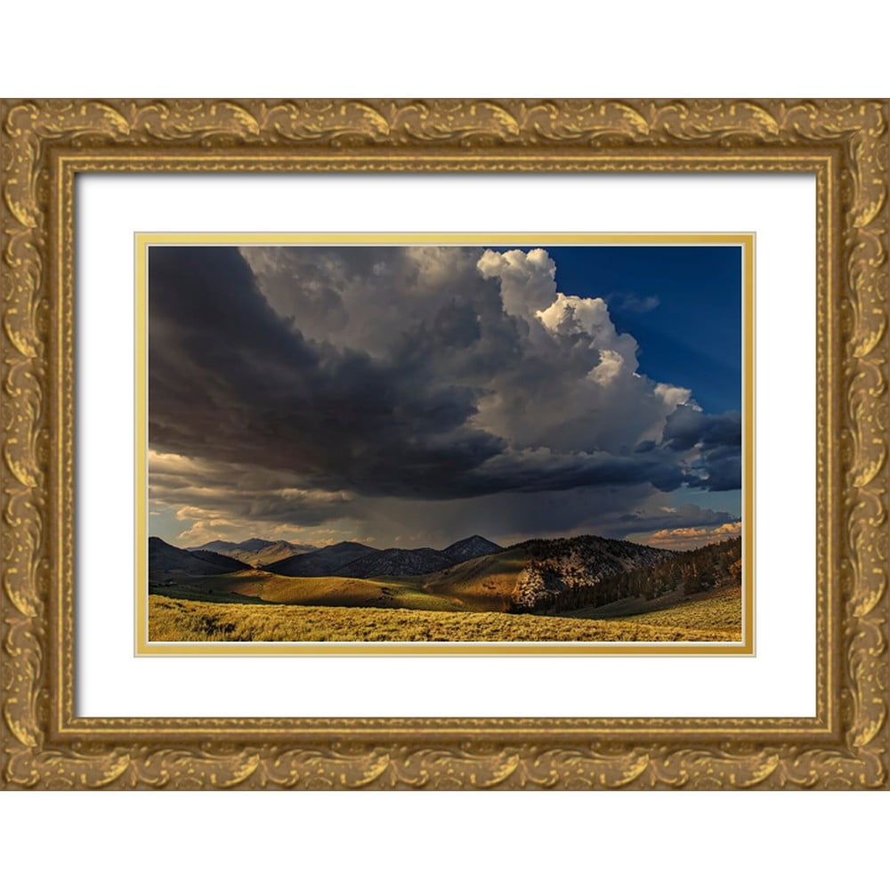 Jones, Adam 24x17 Gold Ornate Wood Framed with Double Matting Museum ...