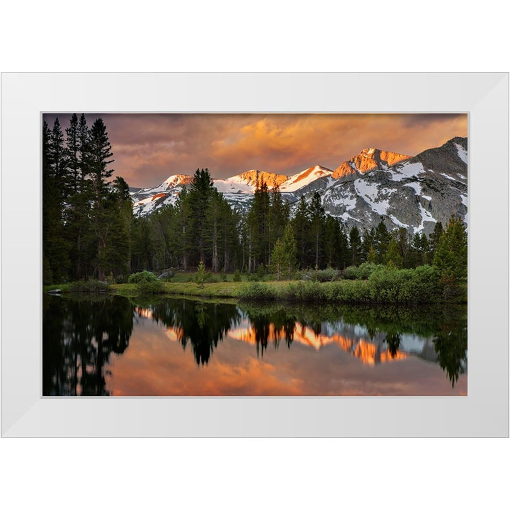 Jones, Adam 24x17 White Modern Wood Framed Museum Art Print Titled ...