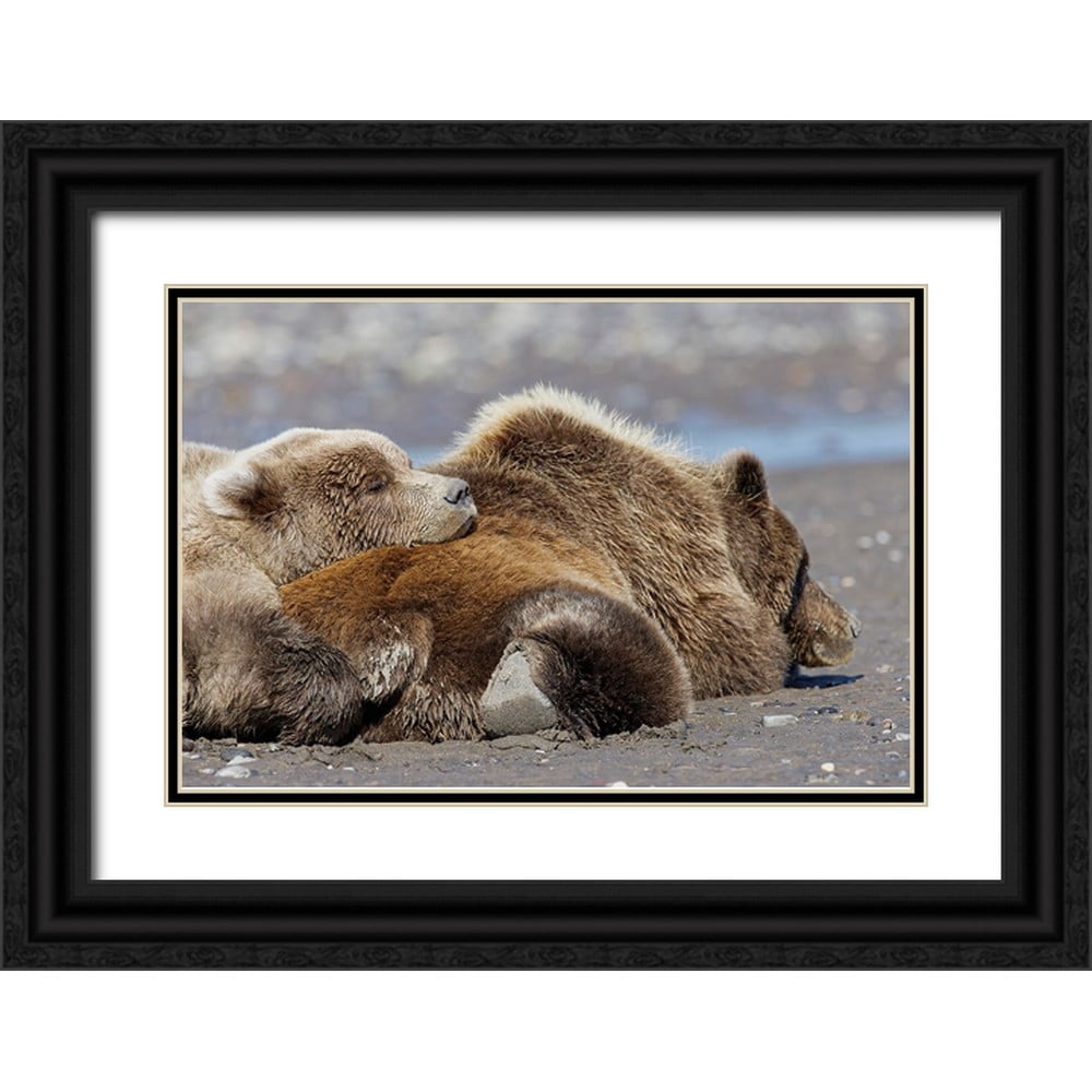 Jones, Adam 32x23 Black Ornate Wood Framed with Double Matting Museum ...