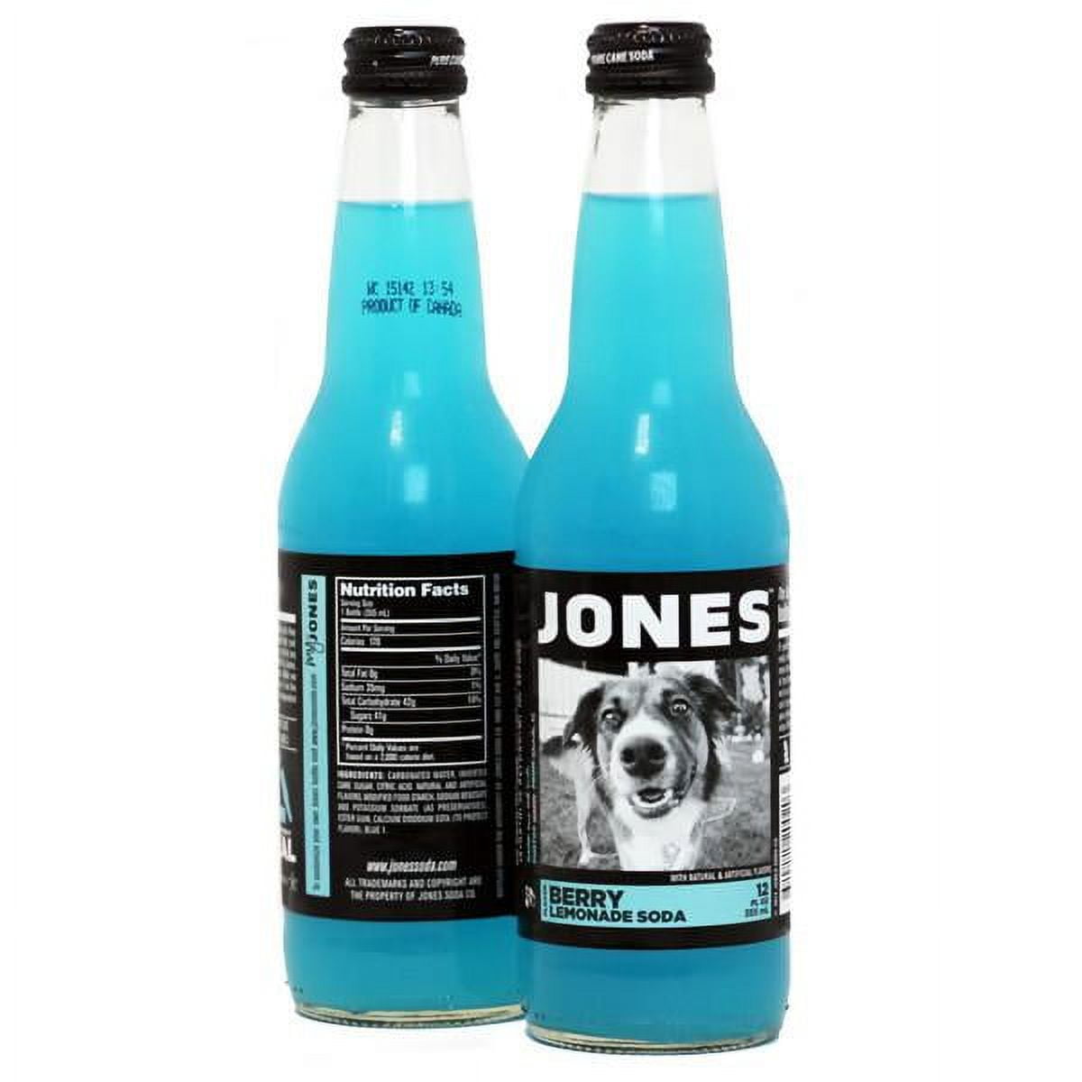 Jones' Berry Lemonade, 355 ML, 12 Glass Bottles - Walmart.com