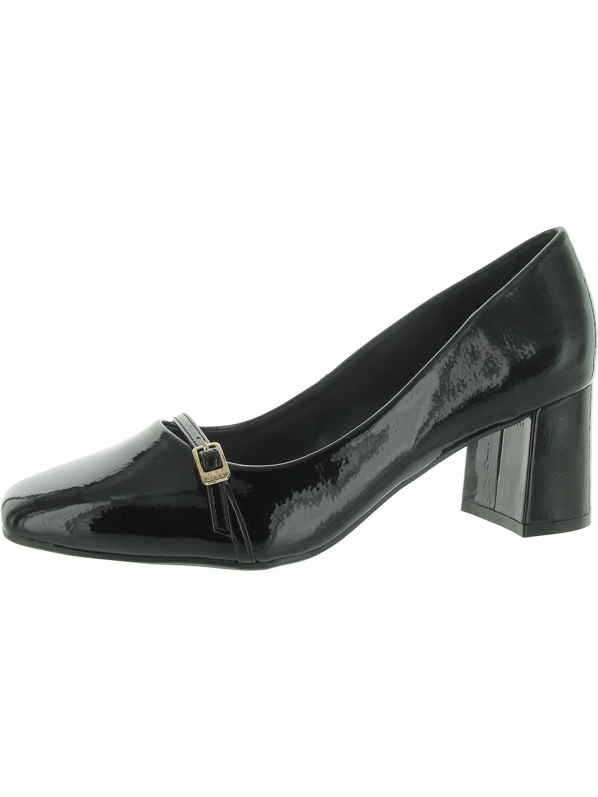 Jones New York Womens Aubin Patent Block Heel Pumps - Walmart.com