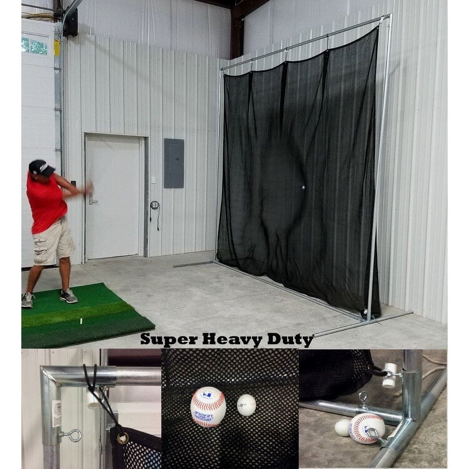 Jones-Sports Professional 10' x 10' Golf Baffle Netting - Walmart.com