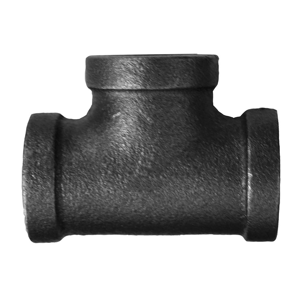 Jones Stephens B4600150 1 Pipe Tee Black - Walmart.com
