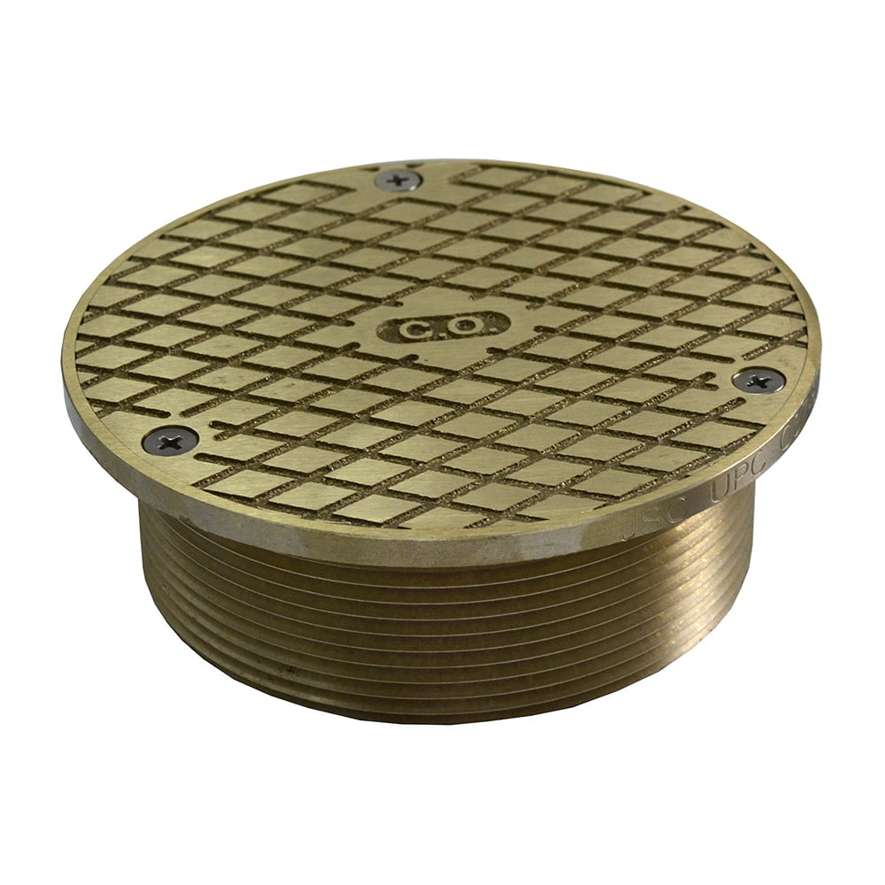 Jones Stephens C37805 4" No-Hub Brass Cleanout - Walmart.com