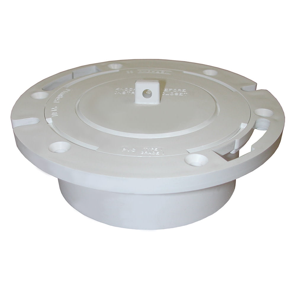 Jones Stephens C52402 4" Pvc Closet Flange - Walmart.com
