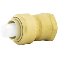 Jones Stephens C12100 1 Pvc Ips Compression Coupling - White - Walmart.com