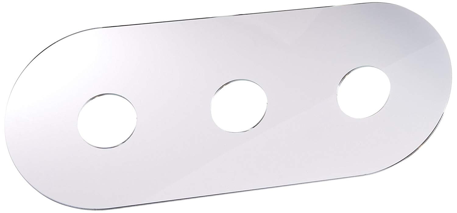 Jones Stephens Corporation CU-300 3-HANDLE COVER-UP PLATE, 14" x 6 ...