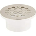 Jones Stephens General Purpose Drain - 2 in x 3 in, Round Stainless ...