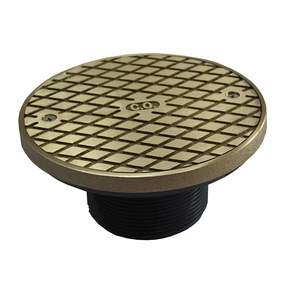 Jones Stephens D59909 3 Pvc Cleanout Spud 6 Nickel Brass Strainer ...