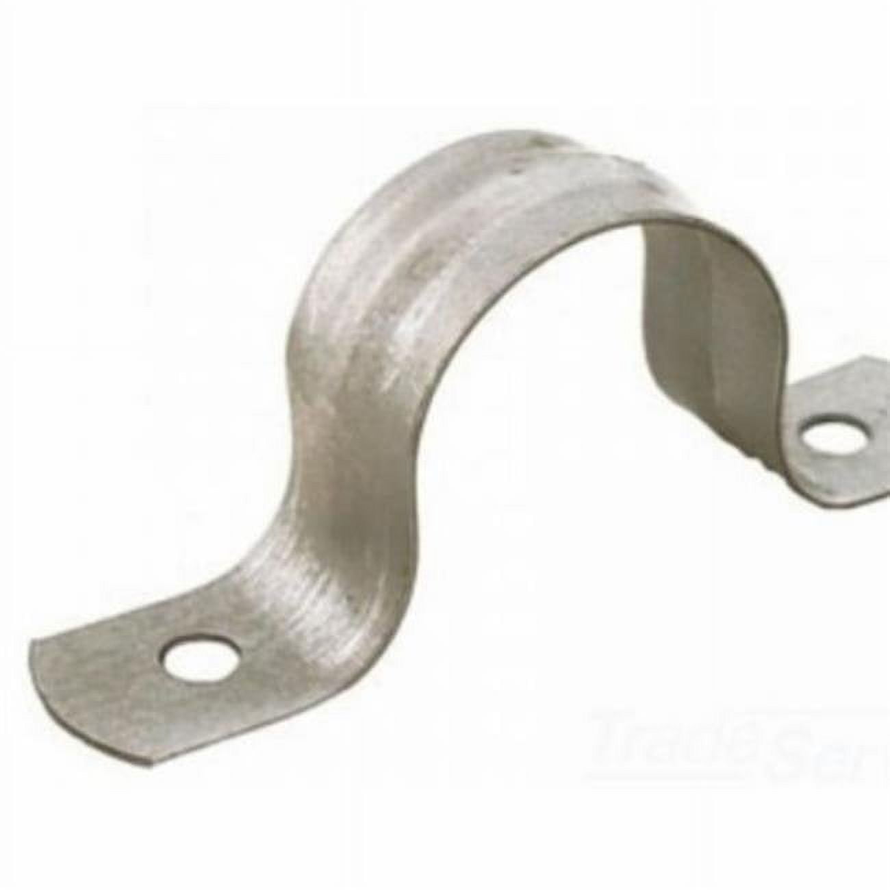Jones Stephens H13125 1.25 in. IPS Pipe Strap Two-Hole Galvanized ...