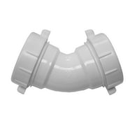 Jones Stephens C12100 1 Pvc Ips Compression Coupling - White - Walmart.com